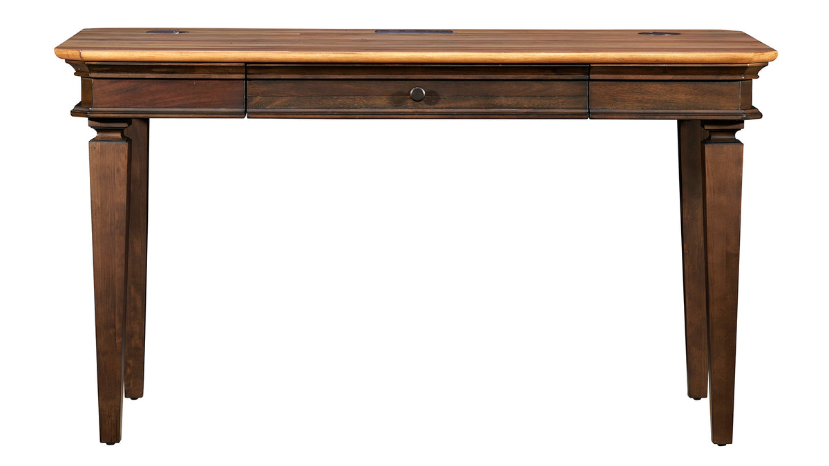 Sohl furniture writing desk with outlet and usb ports store