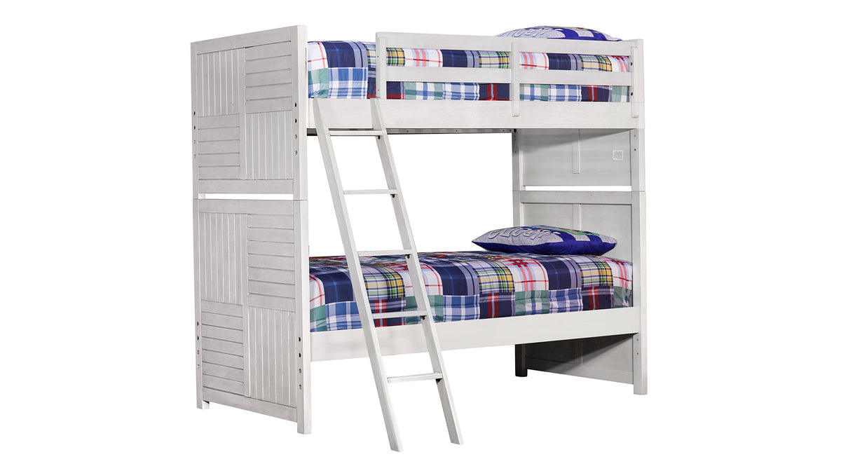 Summercamp Twin Over Twin Bunk Bed Gallery Furniture