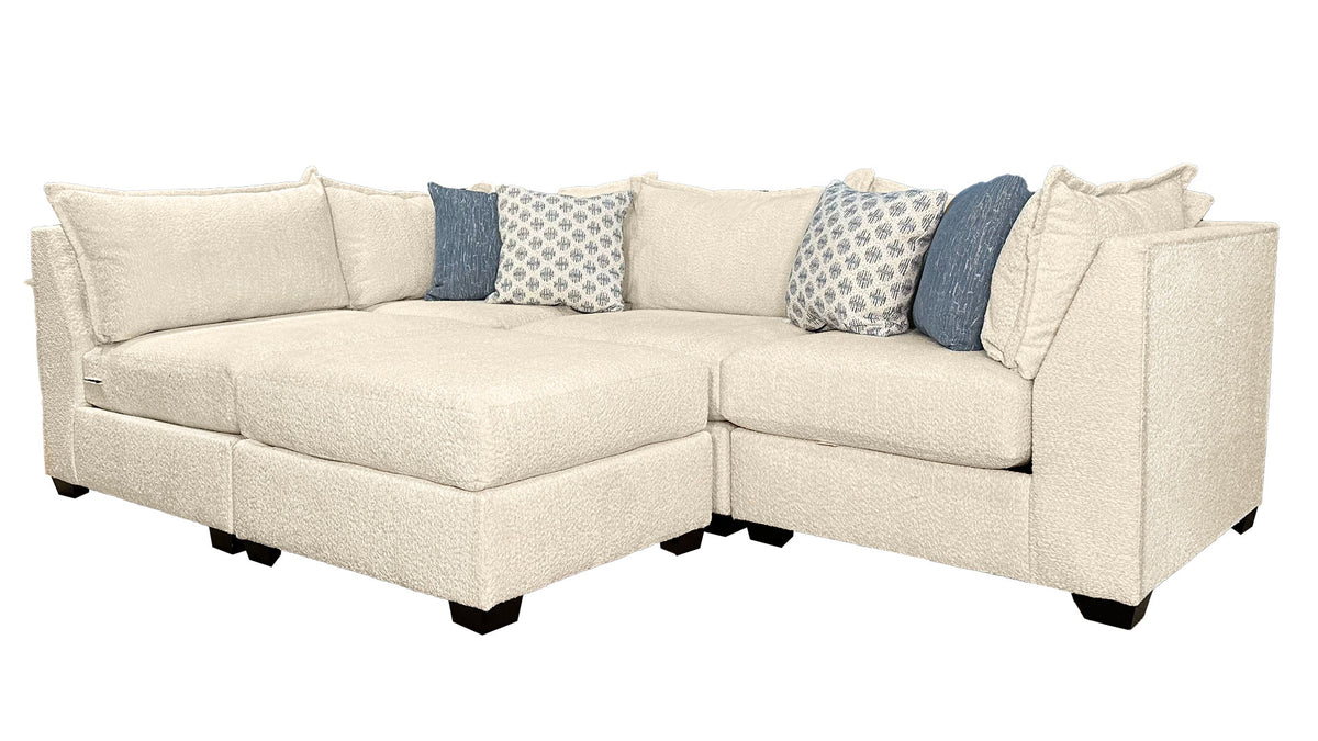 Cuddle Bone Seccional Modular | Gallery Furniture | Seccional Elegante ...