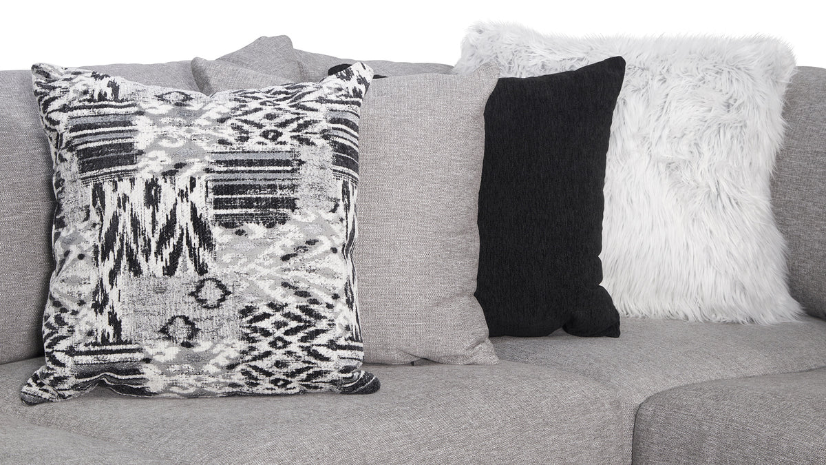 Avenger Dolphin Left Arm Facing Chaise Sectional | Gallery Furniture ...