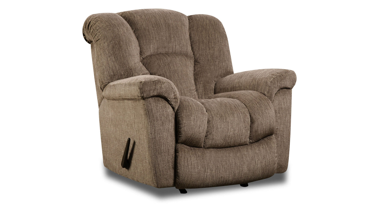 Mecedora Manual Transformer en Camel - Galería de muebles