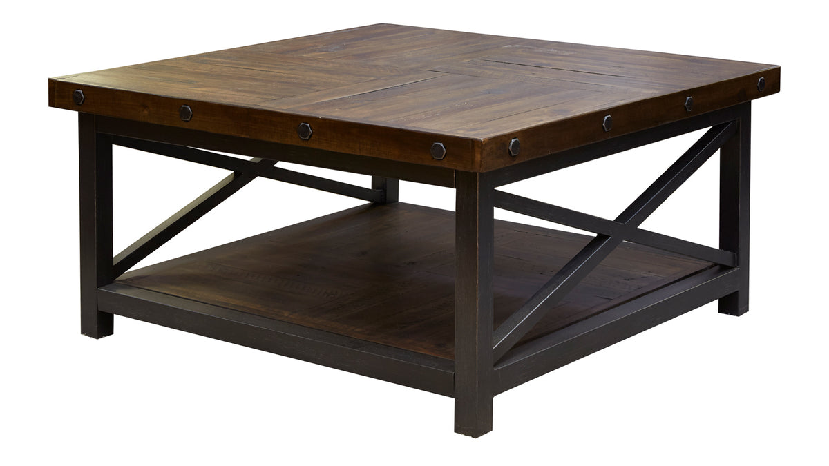De Berry Square Cocktail Table – Gallery Furniture