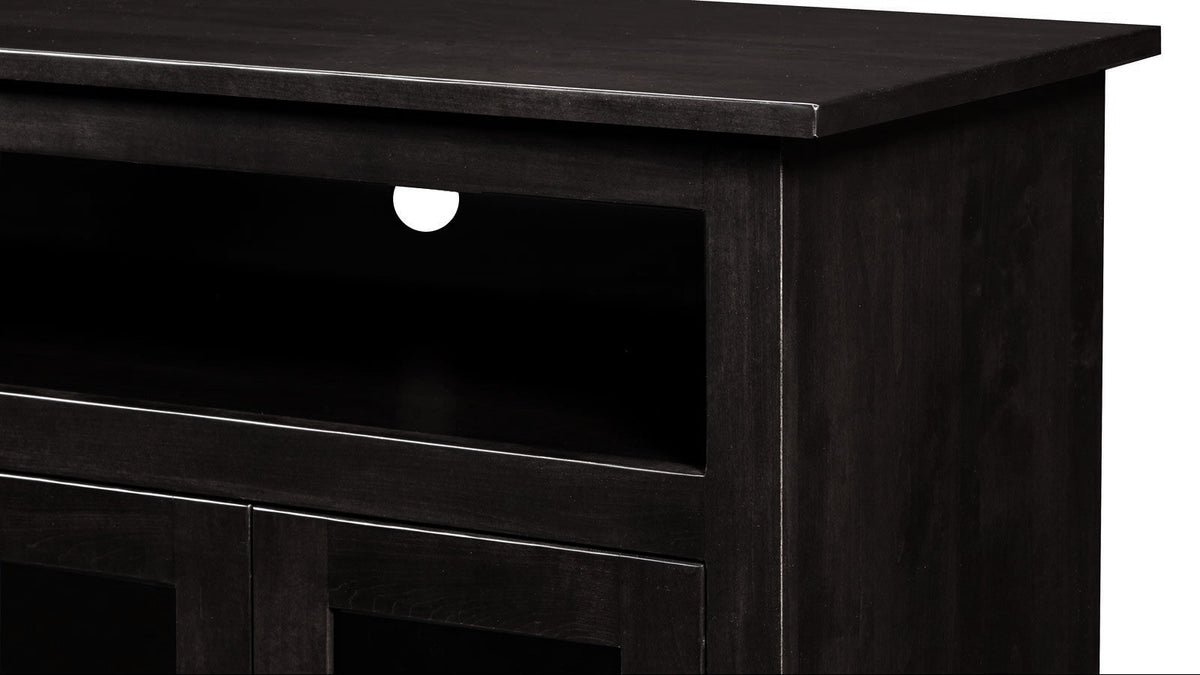 Mission 84" Onyx TV Console – Gallery Furniture