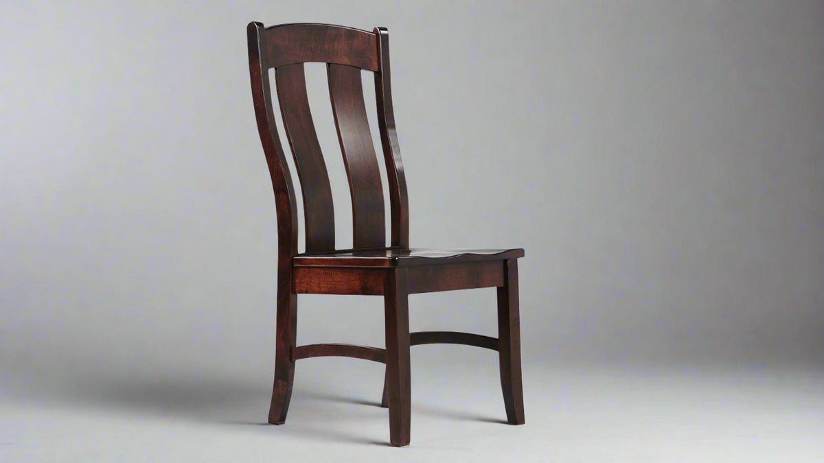 WAVERLY SOLID WOOD DINING CHAIR – Gallery Furniture