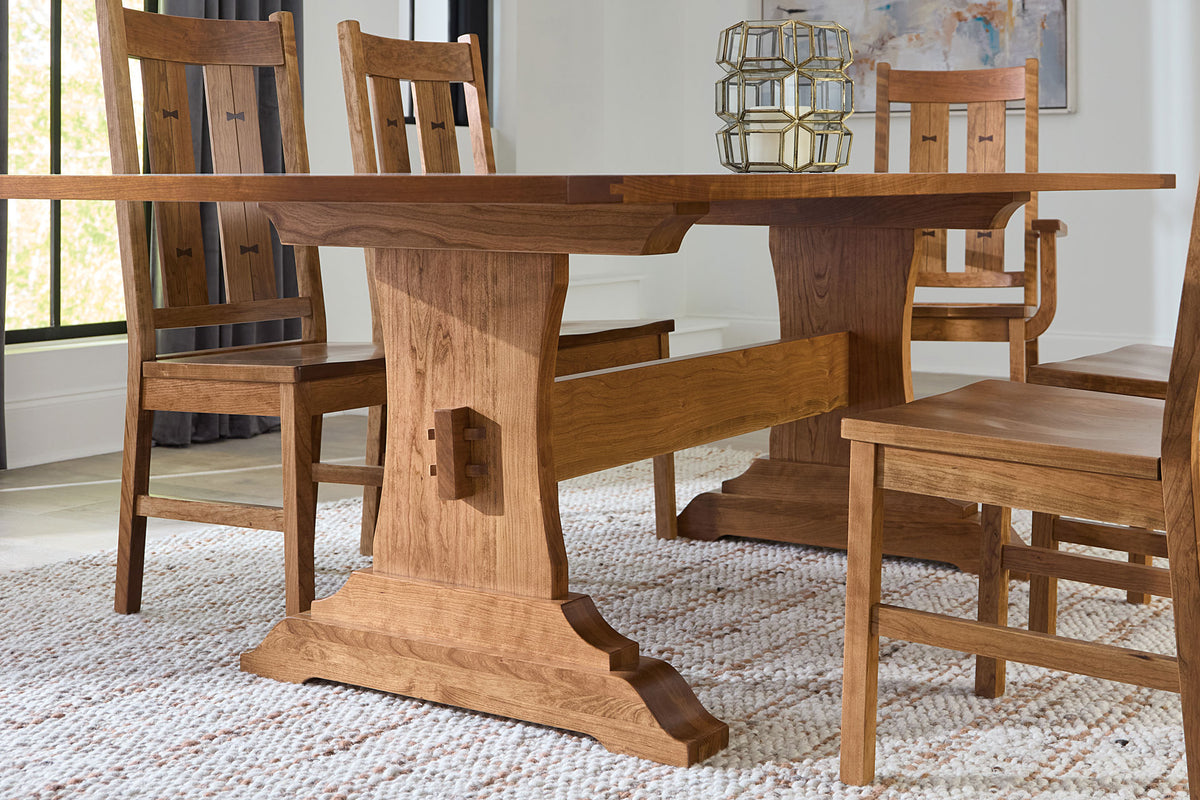 Bob Timberlake Butterfly Trestle Dining Table – Gallery Furniture