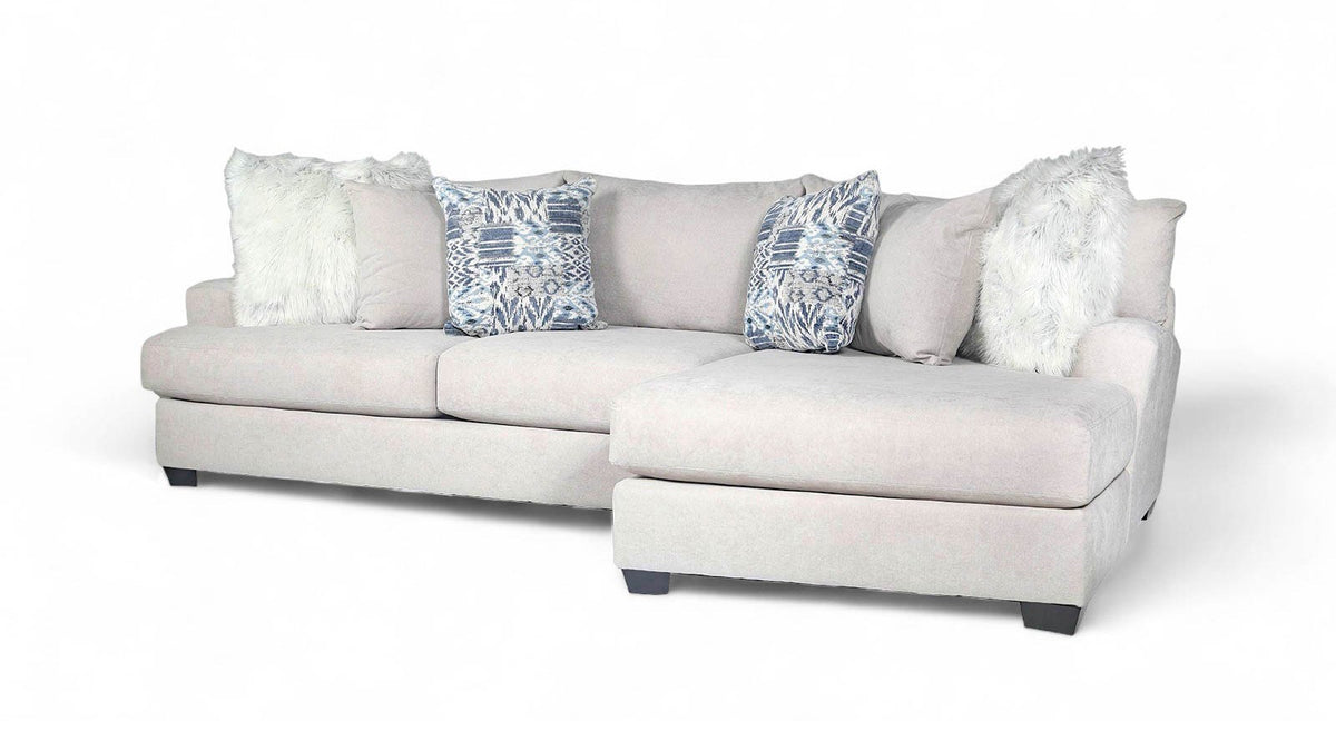 Sensation Dove 2 Pc Right Arm Facing Chaise Chofa – Gallery Furniture